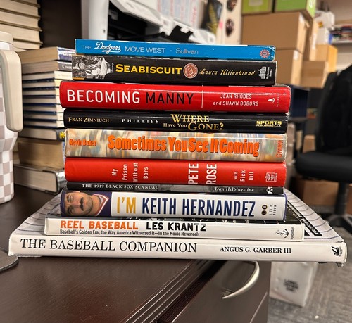 Lot of 10 baseball/sports books 9781250063502| eBay