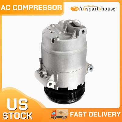 AC A/C Compressor with Clutch For 2008-11 2012 Chevrolet Malibu 2.4L ...