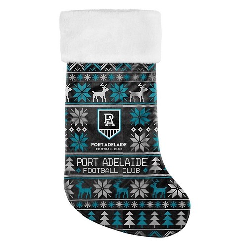 Port Adelaide Power AFL Christmas Stocking Gift Bag Sock Xmas Hanging ...