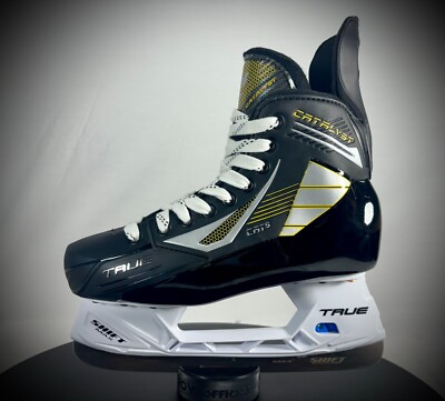 True Cat 5 Hockey Skates Size 9.5 Wide | eBay