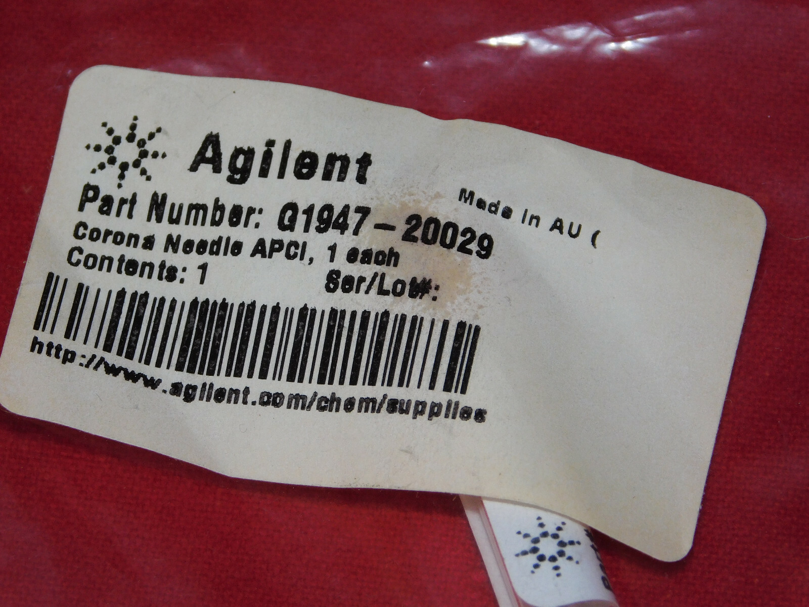 Agilent Corona Needle APCI; 01947-20029 | eBay
