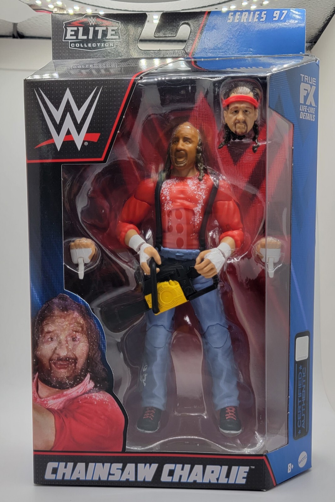 WWE Mattel Chainsaw Charlie Terry Funk Elite Series #97 Figure | eBay