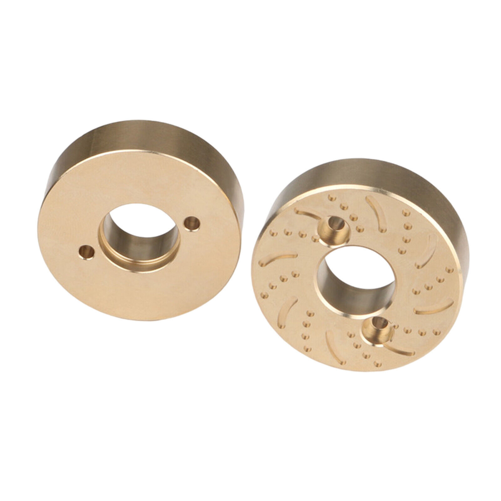 2pcs Brass Rear Axle Wheel Hub Counterweights For Axial 1/10 RBX10 Ryft ...