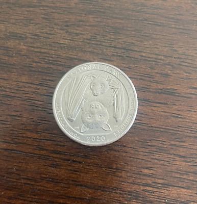 2020 Bat Quarter Coin Mint Mark P American Samoa Rare US Coins | eBay