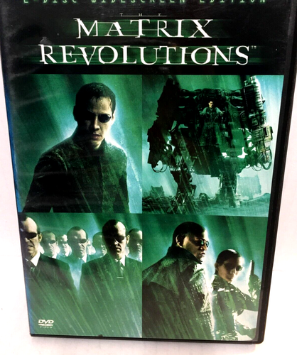 Matrix Revolutions 2 Disc / Full Screen Edition DVD Ships Same Day with ...