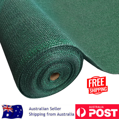 Shade Cloth Roll Mesh Sun Screen Garden Plants Outdoors 50% UV 1.83x50m ...
