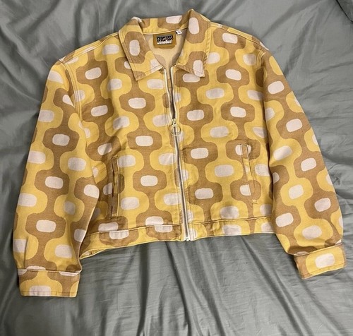 cropped mod jacket w zipper — big bud press | eBay