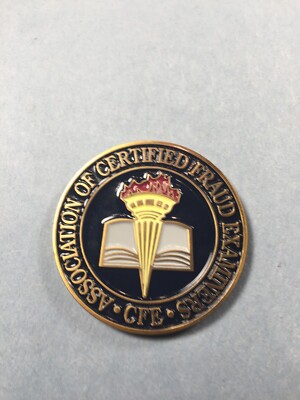 US Challenge Coin -1st Corps - Assoc. of Certified Fraud Examiners | eBay