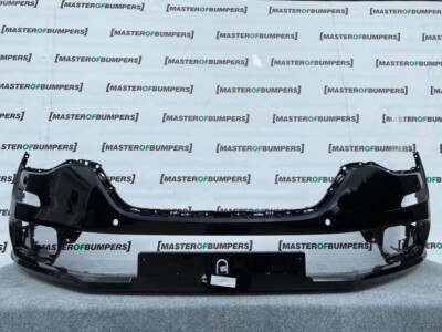 RENAULT TALISMAN 2016-2019 FRONT BUMPER IN BLACK JETS AND 6 X PDC ...