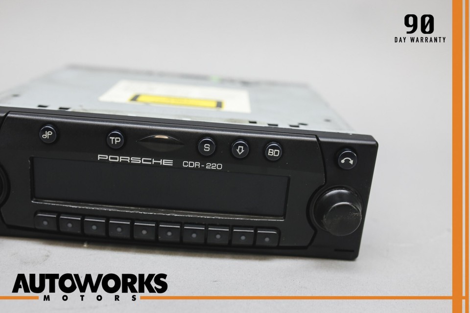 97-02 Porsche Boxster 911 986 CD Radio Audio Player Receiver CDR-220 ...