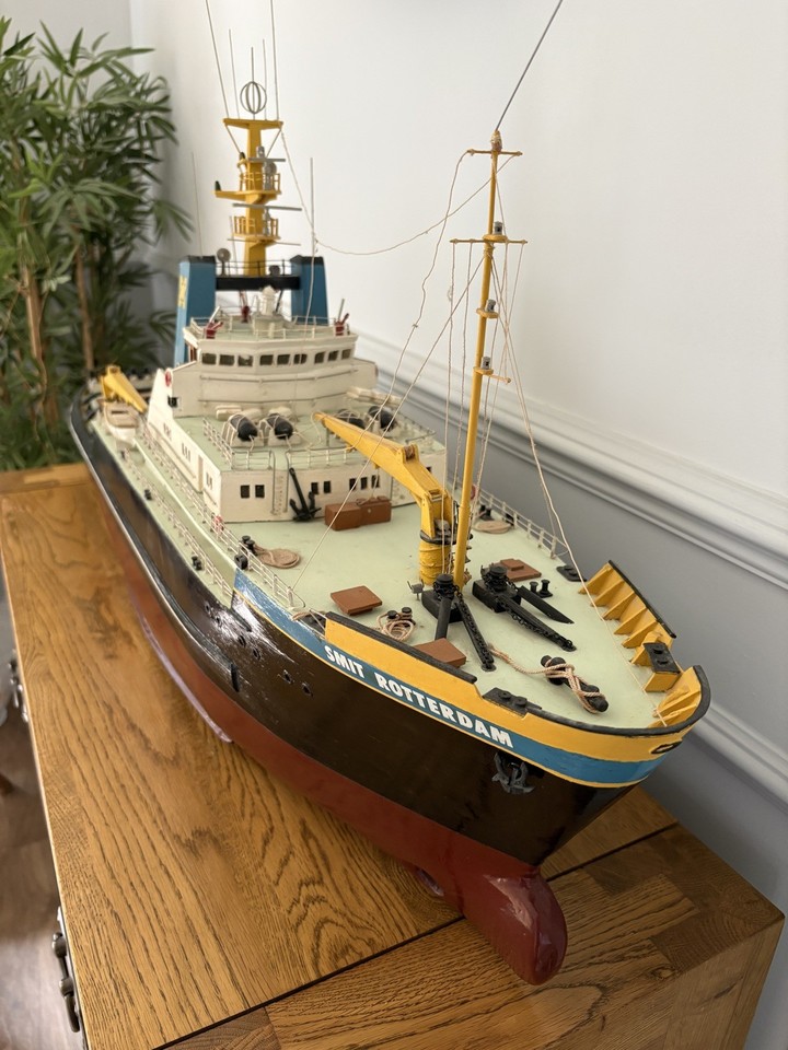 Billing Boats 1/75 Scale Smit Rotterdam Tug Model Kit RC radio ...