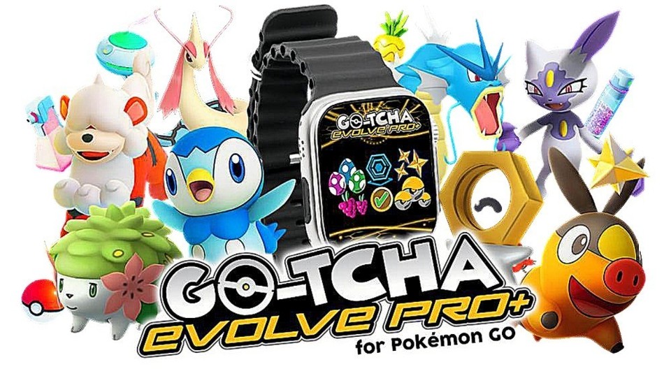 GO-TCHA EVOLVE PRO + PLUS (BLACK STRAP) Shipping 2-4 Day Delivery UK ...