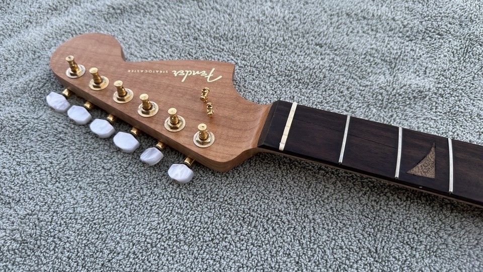 Unbranded Stratocaster Neck - Maple/Walnut Not Fender | eBay