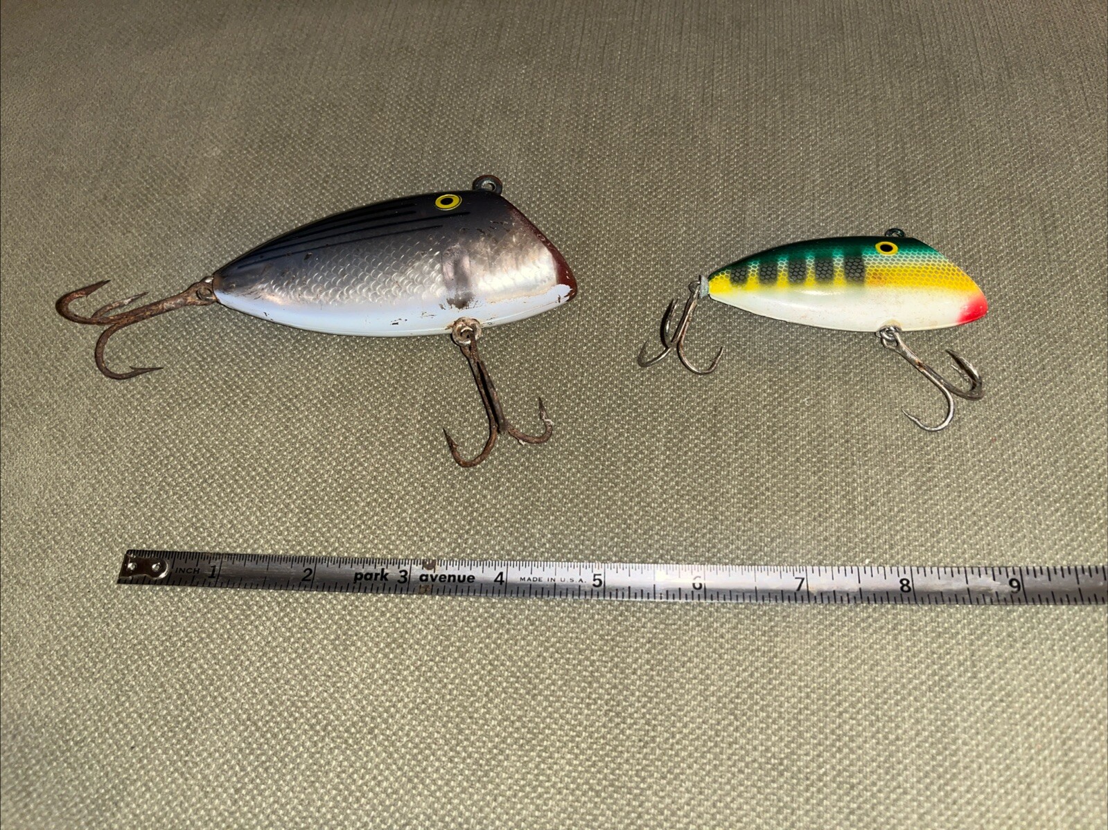 Lot of 2-Vintage Bayou Boogie 4 1/4” and 3” Crankbait Fishing Lures | eBay