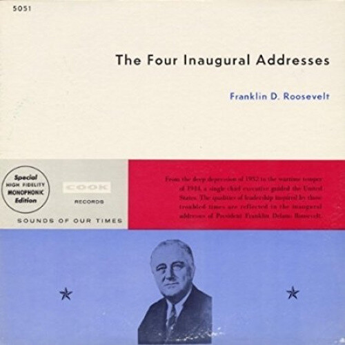 Four Inaugural Addresses by Franklin D. Roosevelt 93071505123 | eBay