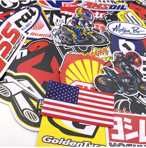 40 x Motorbike Moto GP Decal Bike Stickers | eBay