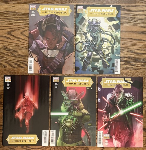 STAR WARS HIGH REPUBLIC 9 10-13 Marvel Lot 2021 1st Lourna Dee Variant ...