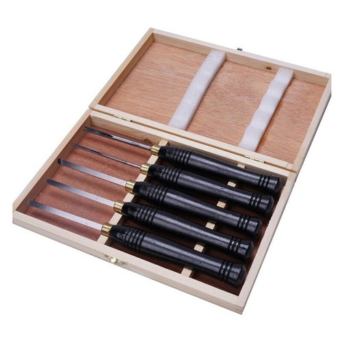 5pc Lathe Chisel Set Woodworking Turning Tool set High Speed Steel Wood Chisel | eBay