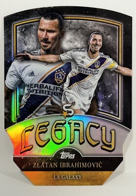 2024 Topps MLS Soccer Superstars LA Galaxy Zlatan Ibrahimovic Legacy ...