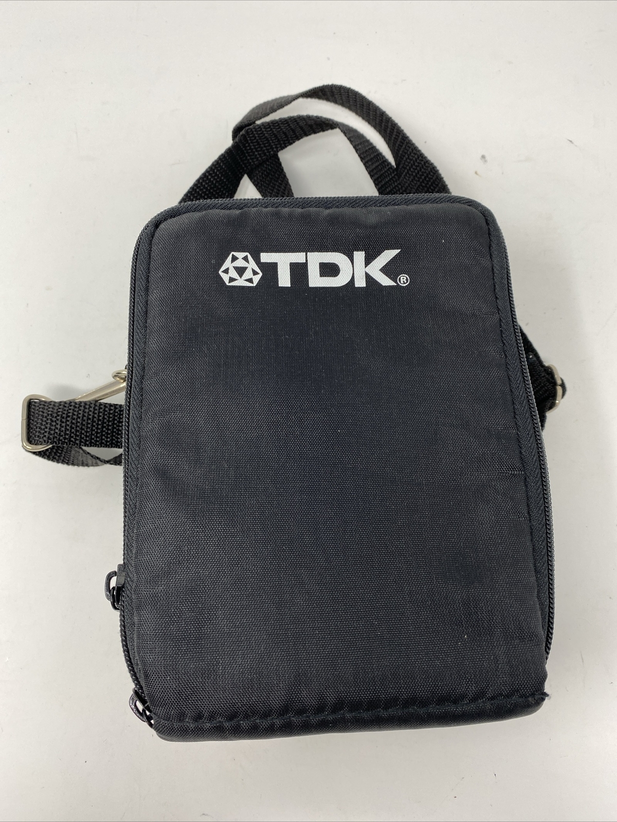 Vintage TDK Cassette Tape Carrying Case Camera Storage Bag Black | eBay