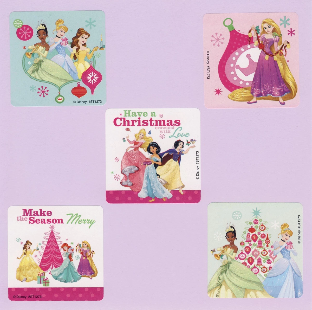 Disney Princess Christmas Characters