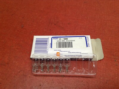 NEW NOS WPS Candlepower 6/Box Mini-Bulb Wedge Miniature Lamps 12-1080 ...