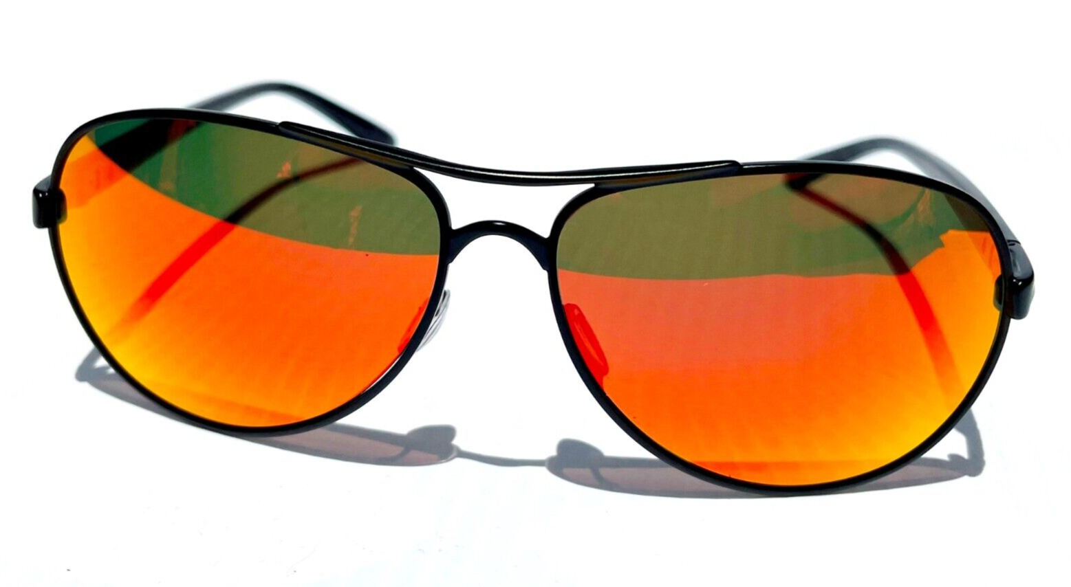 NEW Oakley FEEDBACK Satin Black w 59mm POLARIZED Galaxy Ruby Lens ...