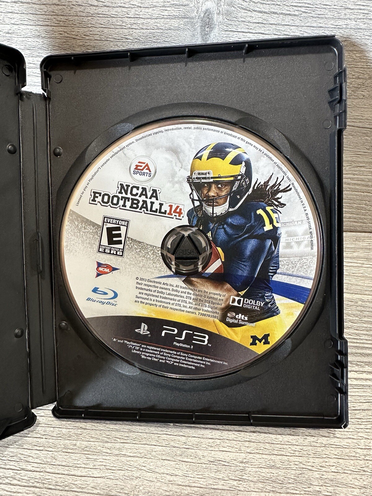 NCAA Football 14 (PlayStation 3, 2013) Disc Only 707003231034 | eBay