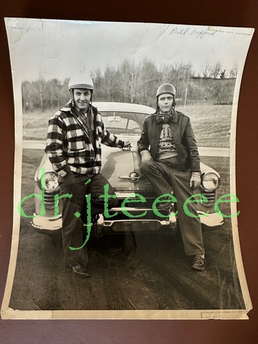 1950 NASCAR Lloyd Moore & Bill Rexford DRIVERS - Auto Racing Photo | eBay