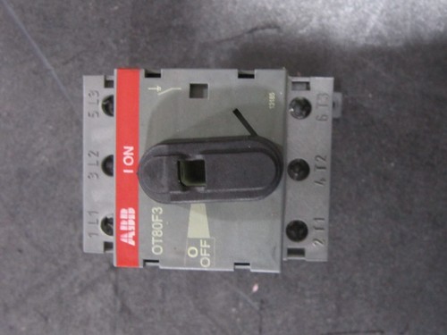ABB OT80F3 Disconnector Switch | eBay