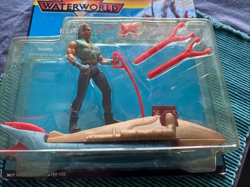 Waterworld Wave Ripper Jet with Rider Kenner 4" Figure Toy Vintage 1995 ...