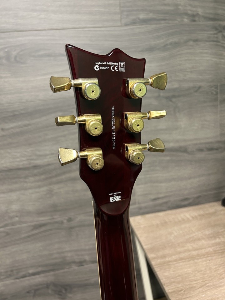 ESP LTD KH-DC Kirk Hammett Double Cut Cherry Electric Guitar #2465 | eBay