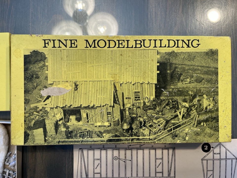 Fine Scale Miniatures Kit #160 Logging Repair Shed | eBay
