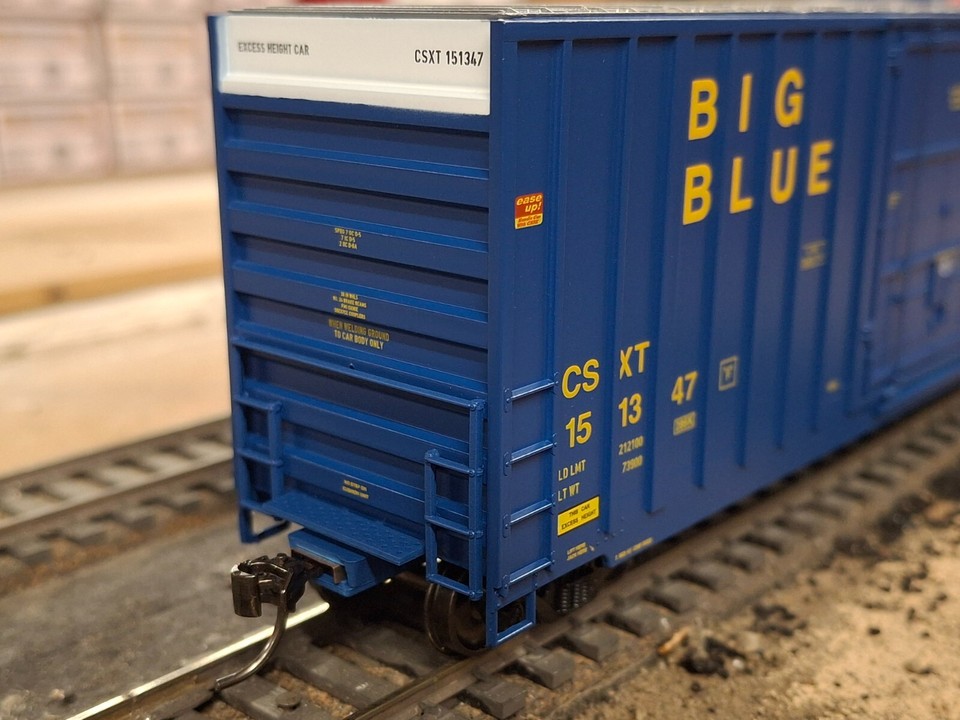 Intermountain HO scale Gunderson 50' High Cube Boxcar - CSX | eBay