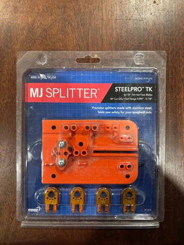 micro jig mj splitter steelpro tk for 10" thin kerf saw blades | eBay