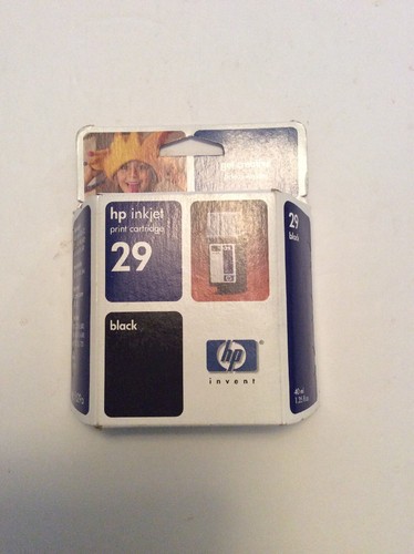 Hp Inkjet Printer Cartridge 29 Black Exp Nov 2005 40 ml | eBay