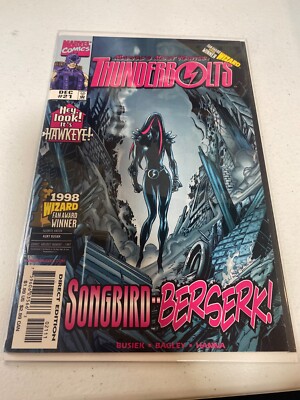 THUNDERBOLTS ISSUE #21 (VG CONDITION)(1998 WIZARD FAN AWARD WINNER ...