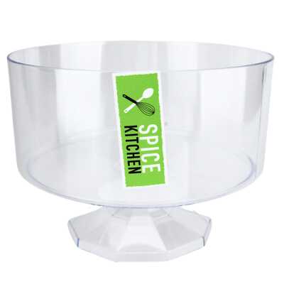 Clear Plastic Bowl Lolly Buffet Trifle Dessert Container 19cm | eBay ...