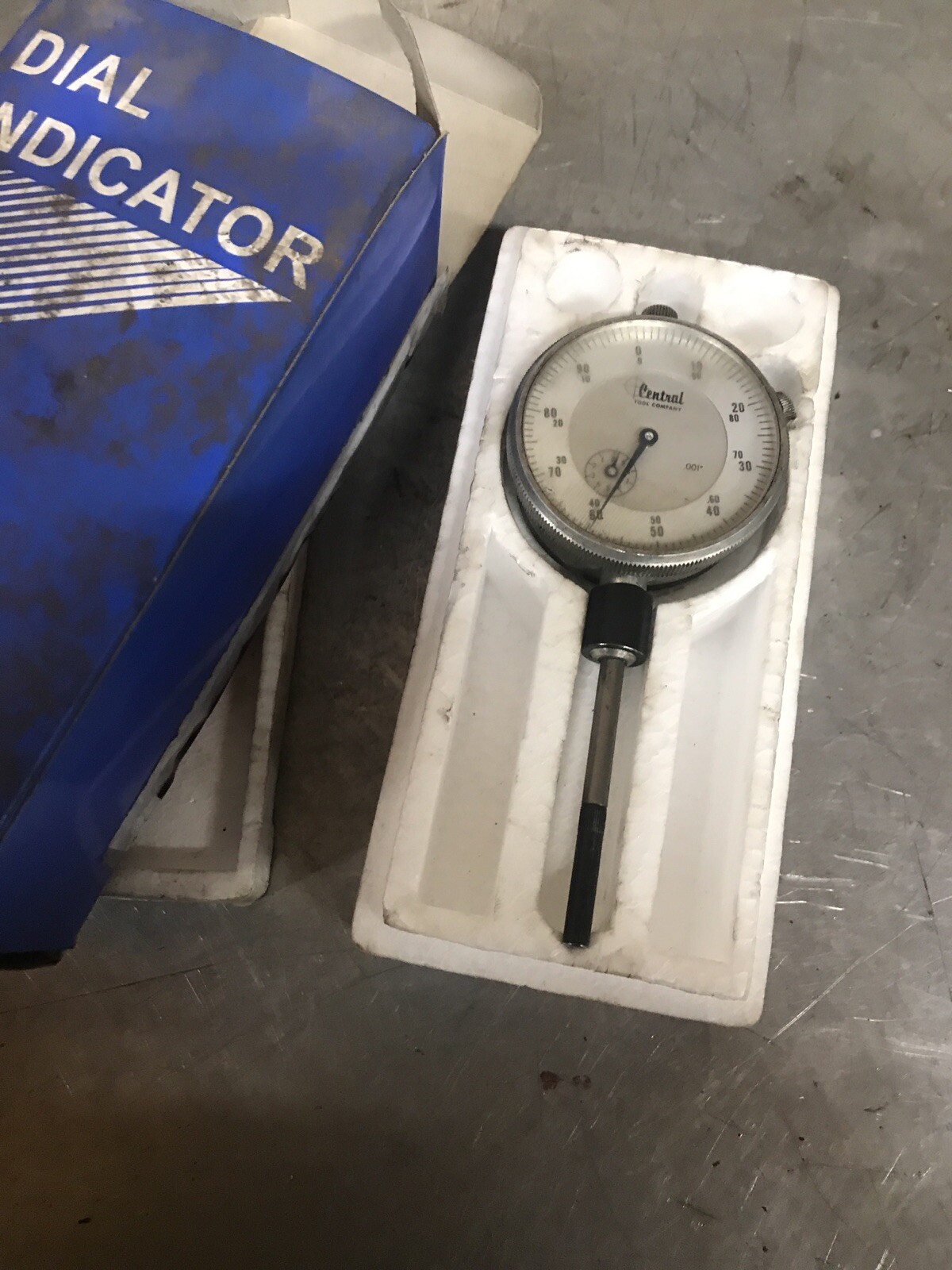 USED CENTRAL DIAL INDICATOR TOOL | eBay
