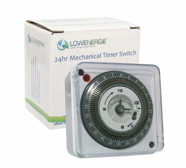 Lowenergie Mechanical 24 Hour Switch Immersion Heater Timer for sale ...