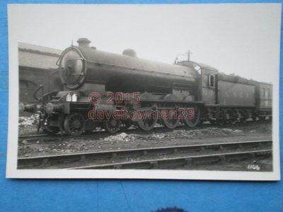 POSTCARD RP LNER EX NER RAVEN CLASS B16 4-6-0 1462 | eBay UK