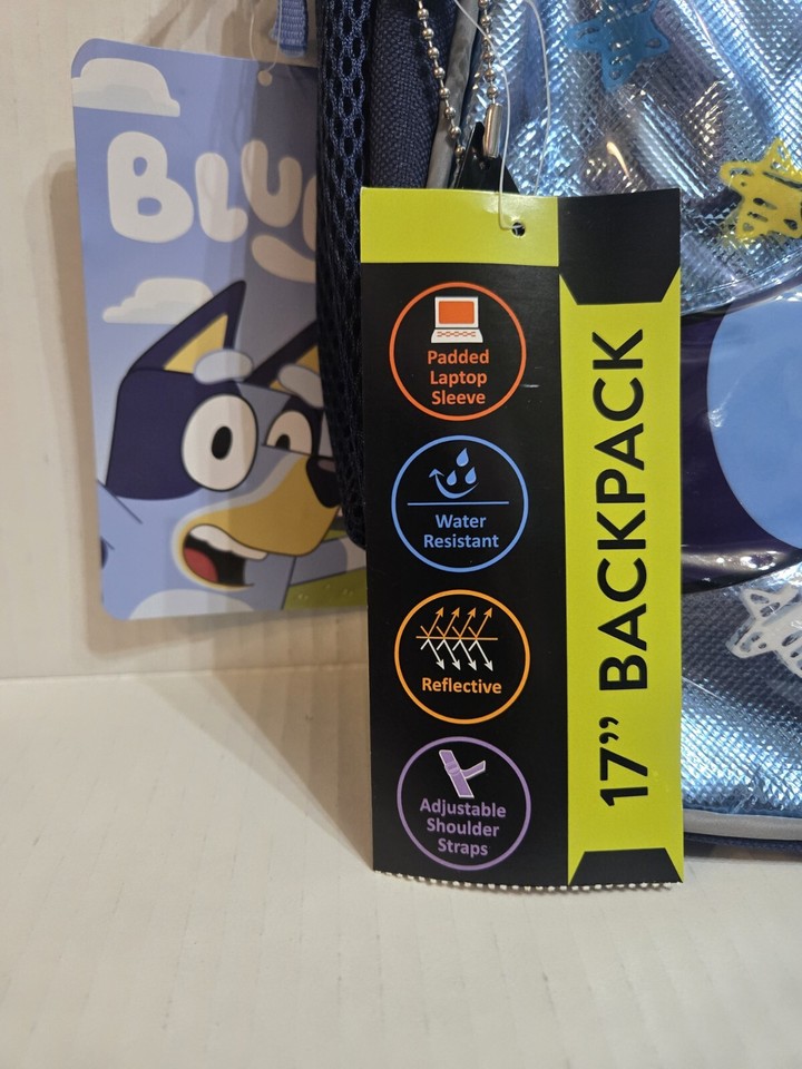 Bluey Rock Star 17’’ Backpack | eBay