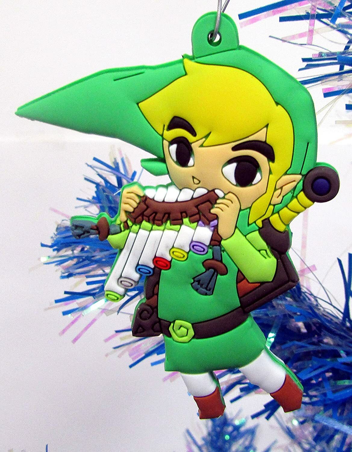 The Legend of Zelda Christmas Tree Ornament Set Featuring Link and ...