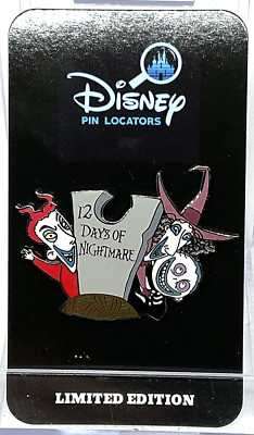 Disney DSSH 12 Days Of Nightmare Shock Lock And Barrel NBC LE 500 Pin ...