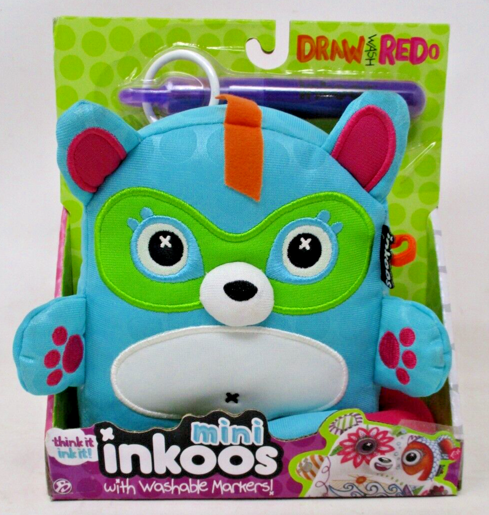 Mini Inkoos with Washable Markers Raccoon | eBay