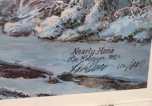 Nearly Home by Lee Roberson Rare 1992 112/1000 Sealed New Art Print | eBay