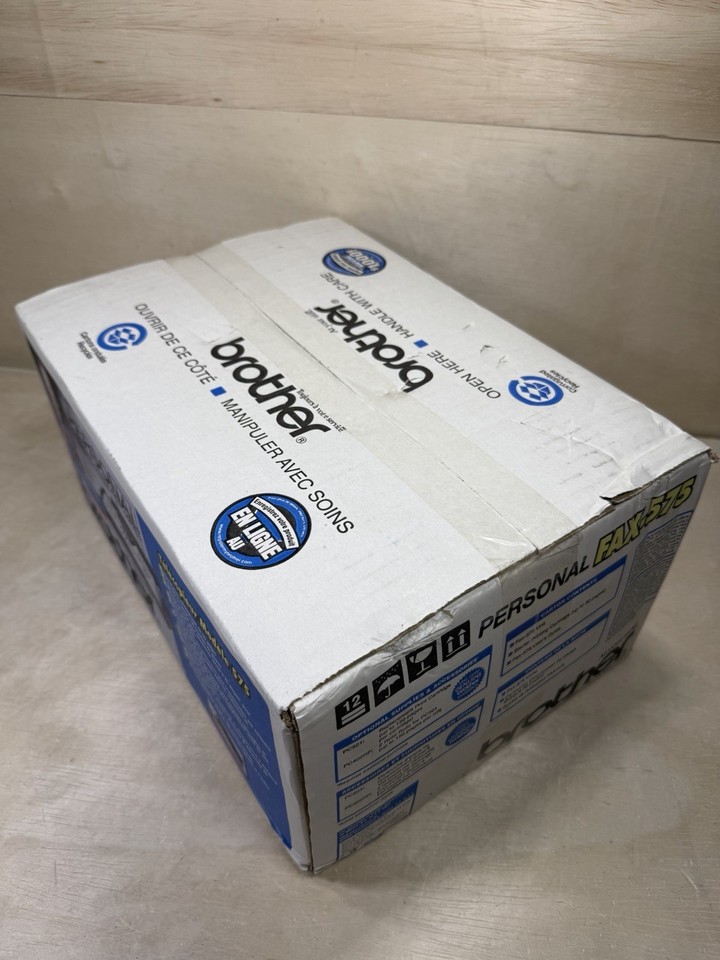 Vintage Brother FAX-575 Personal Fax Machine and Copier Brand New NOS ...