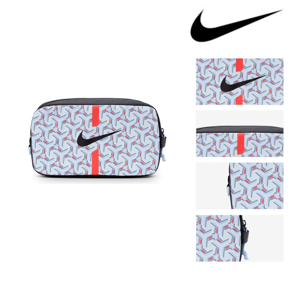 Nike Academy Football Shoe Bag Royal Tint Bright Crimson NWT DC2648-425 ...
