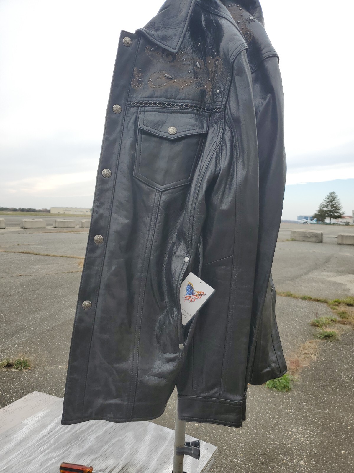 Schott NYC Leather Perfecto bike New w/tags Size large lightweight | eBay