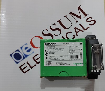 SCHNEIDER ELECTRIC RE17LAMW ON DELAY TIMER SPANNUNG 24-240VAC/DC ...